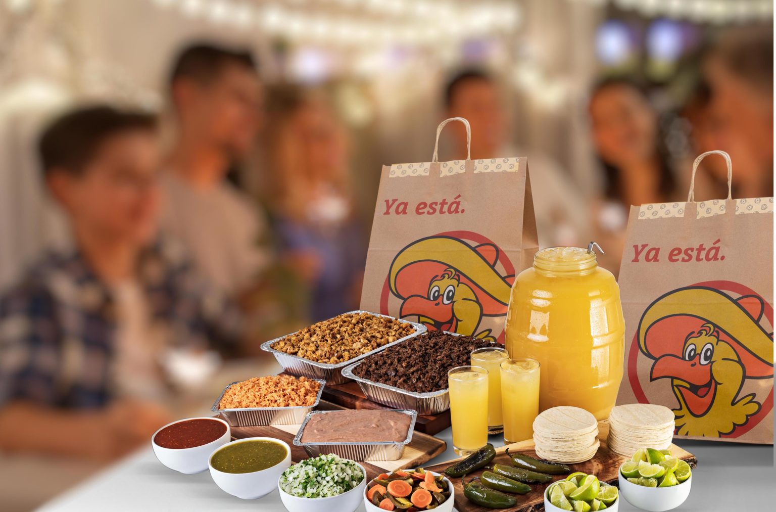 Same Day Mexican Taco Fiesta Party Platter